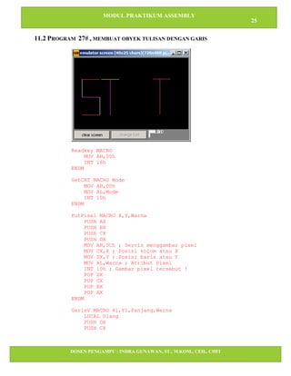 Modul Praktikum Assembly | PDF