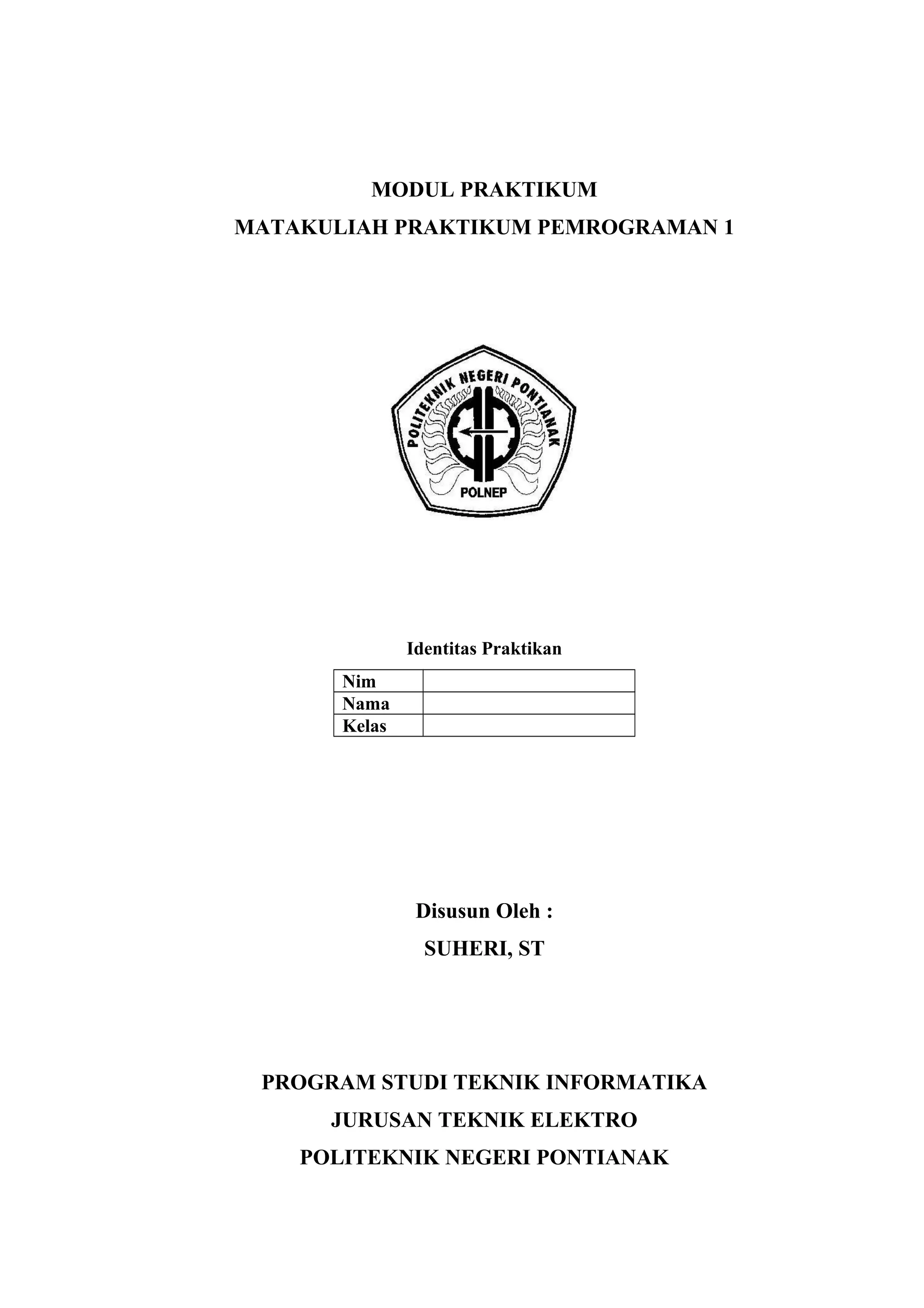 Modul praktikum bahasa pemrograman pascal | PDF