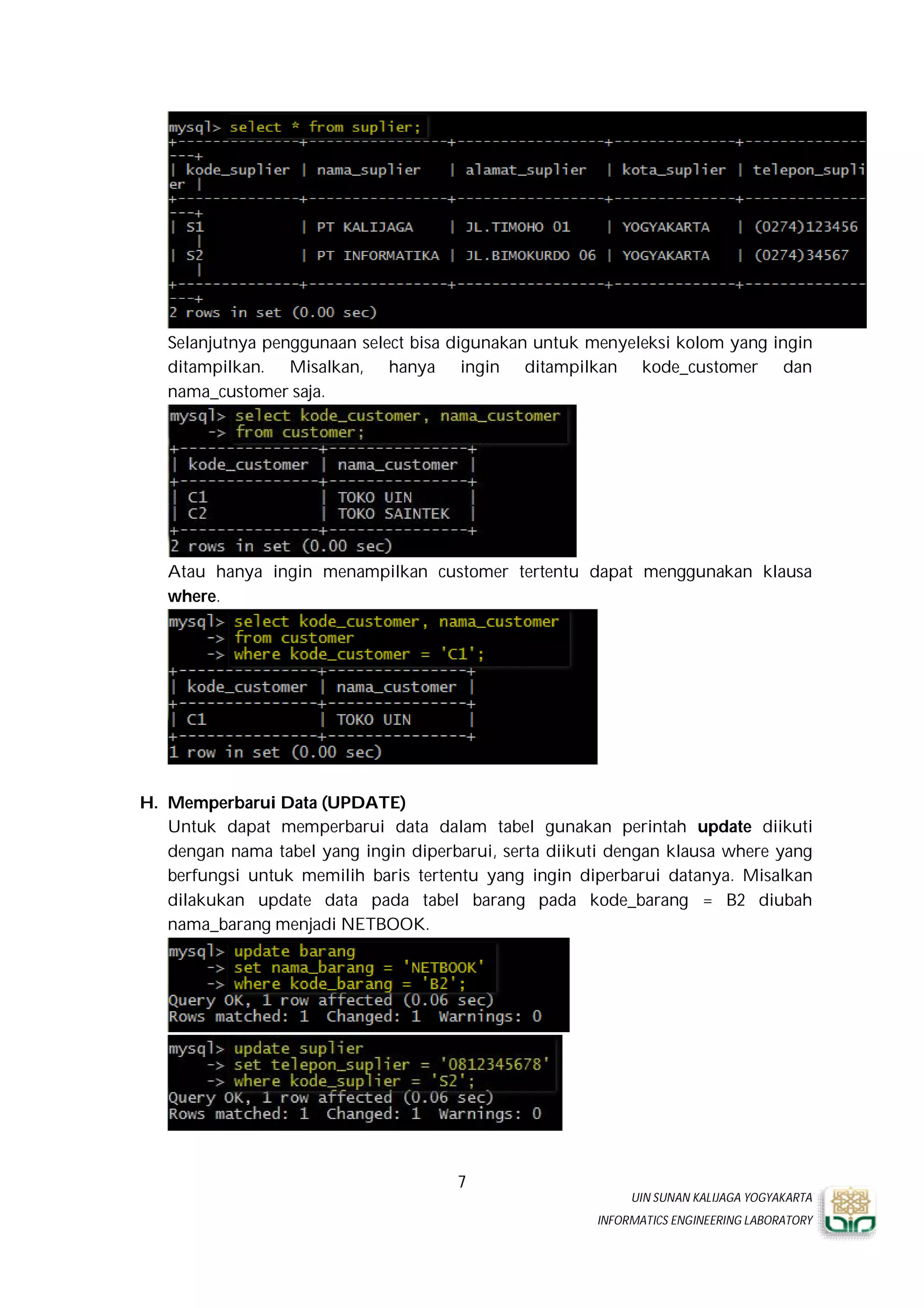 Modul Praktikum Basis Data | PDF