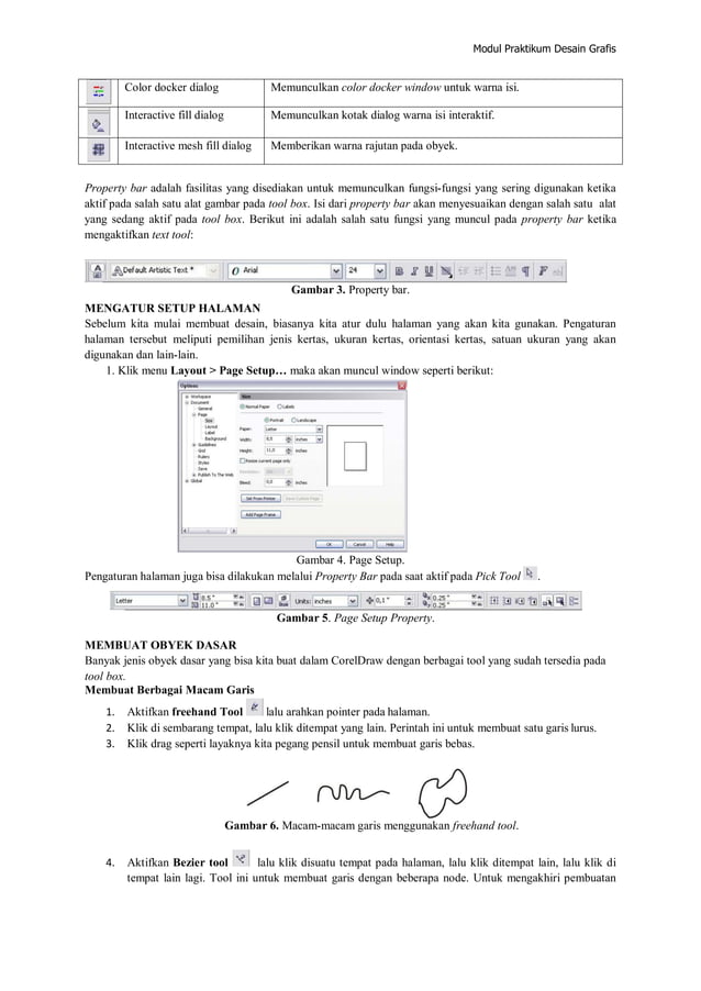 Modul praktikum corel draw | PDF