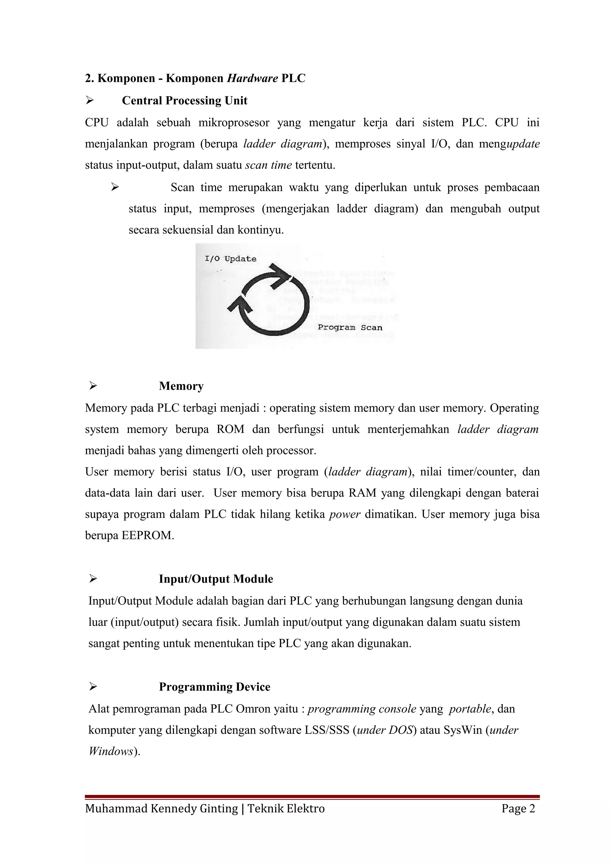 Modul praktikum instruksi dasar (automasi 1) | DOC
