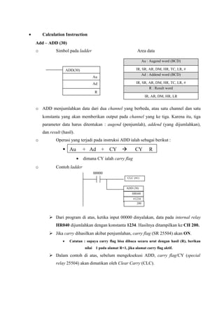 Modul praktikum instruksi lanjut | DOC