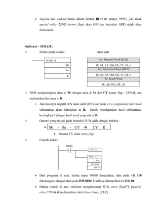 Modul praktikum instruksi lanjut | DOC