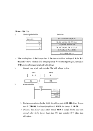 Modul praktikum instruksi lanjut | DOC