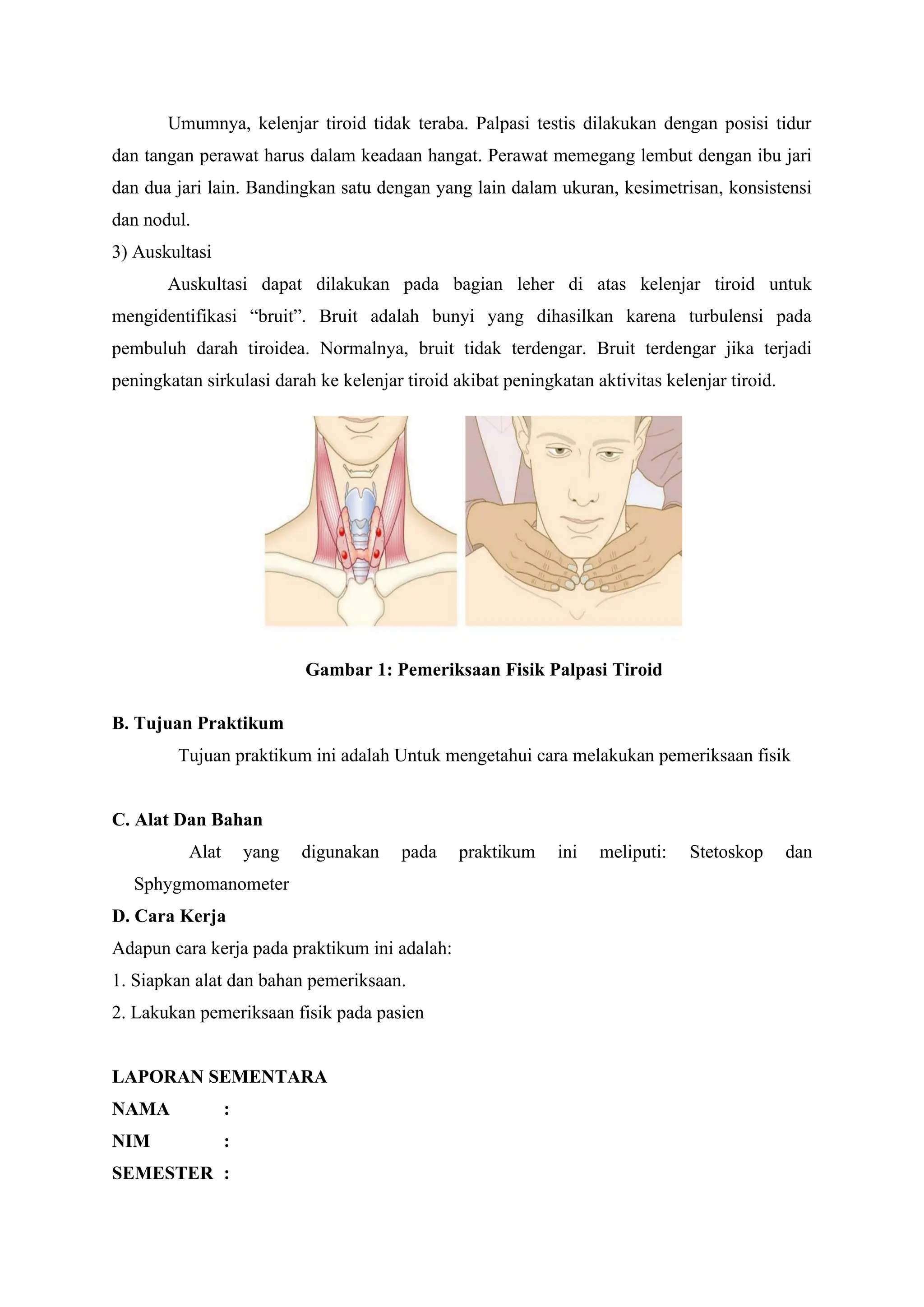 Modul Praktikum Kimia Klinik Matakuliah Kimia Klinik Docx
