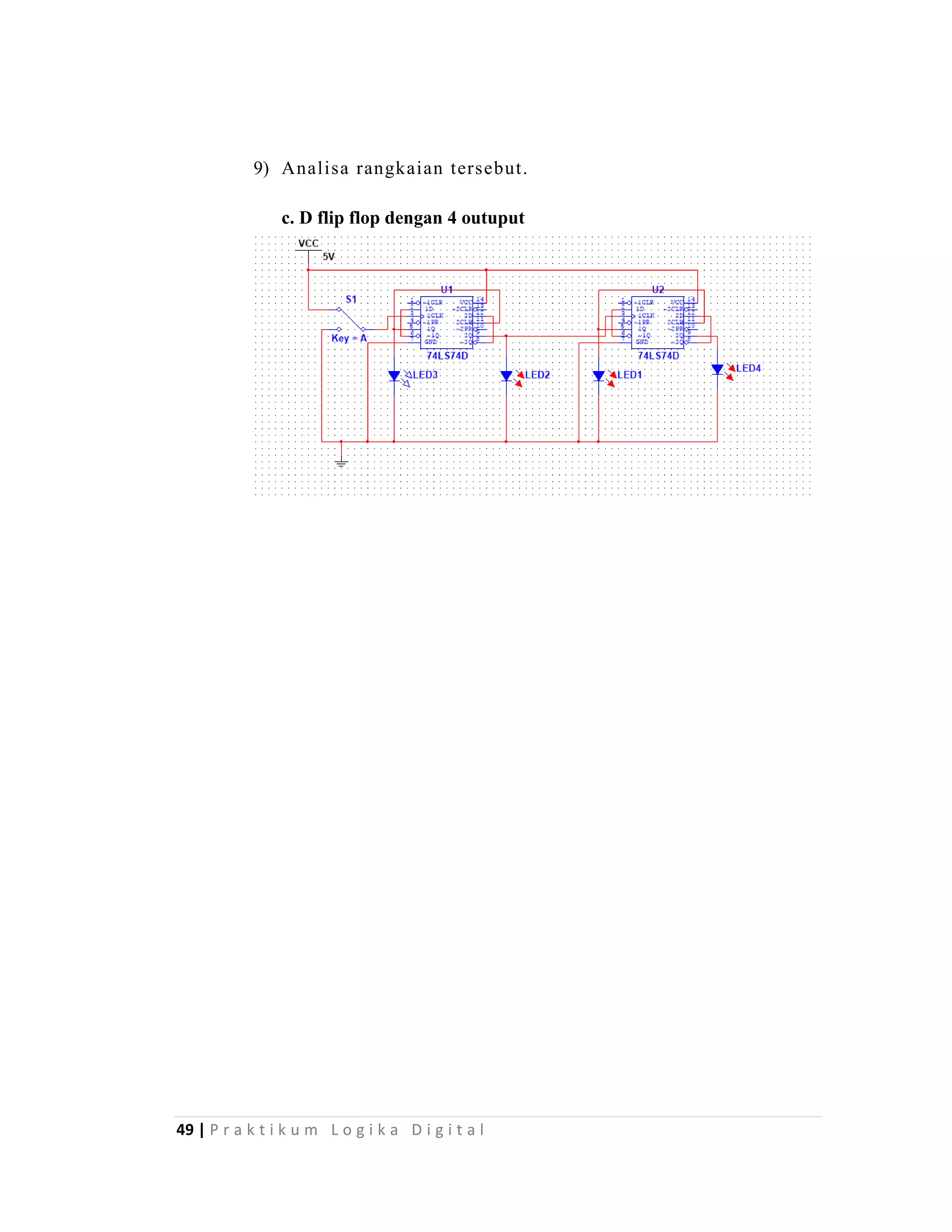 Modul praktikum logika digital NI Multisim | PDF