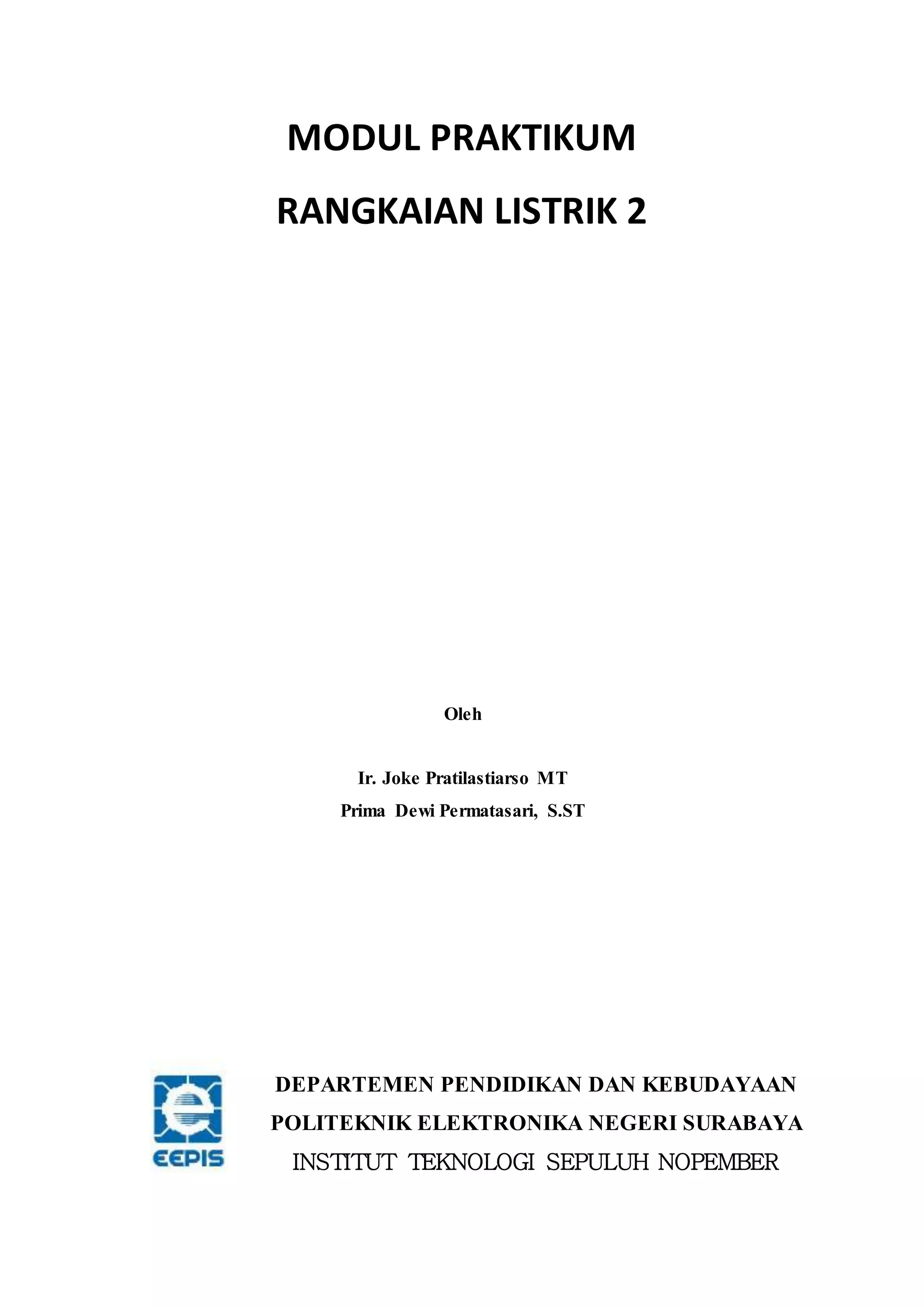 Modul praktikum rl2 | PDF
