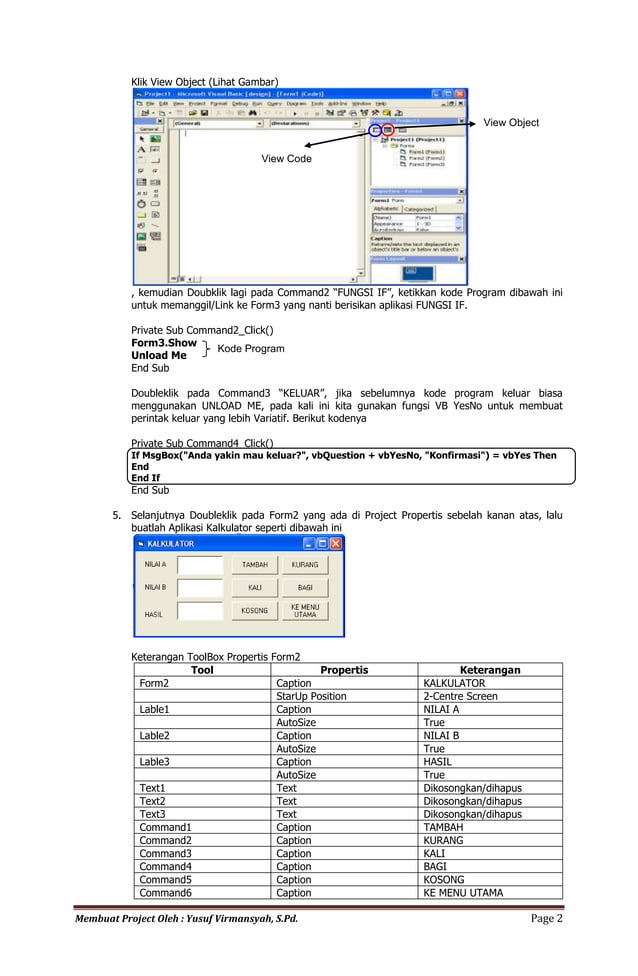 Modul project | DOCX