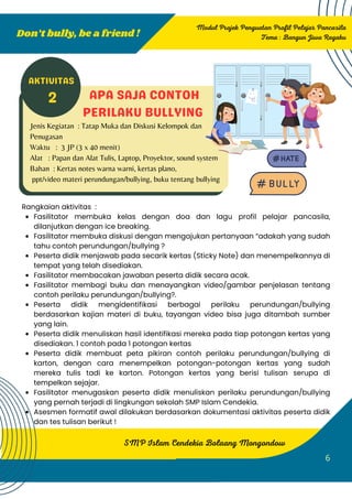 Modul Projek - hanapibani.com -Modul Projek Bangun Jiwa Raga _Don't Bully, Be A Friend_ - Fase D.pdf