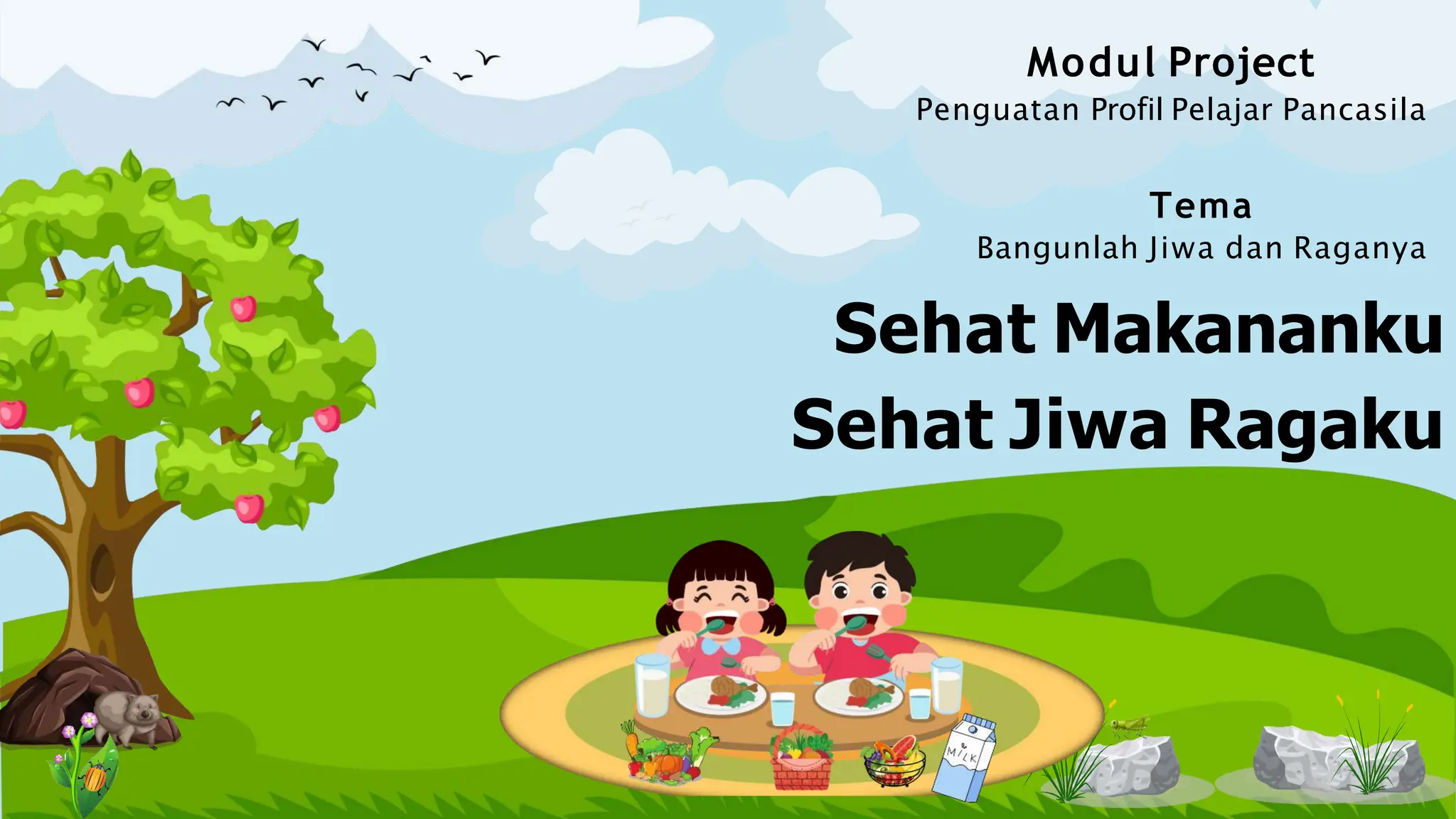 Modul Projek - Makananku Sehat Aku Kuat - Fase A.pdf.pptx
