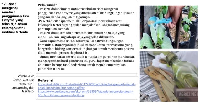 MODUL PROJEK P5 (ECO ENZYME).pptx SMA AL ASHRIYYAH NURUL IMAN | PPTX