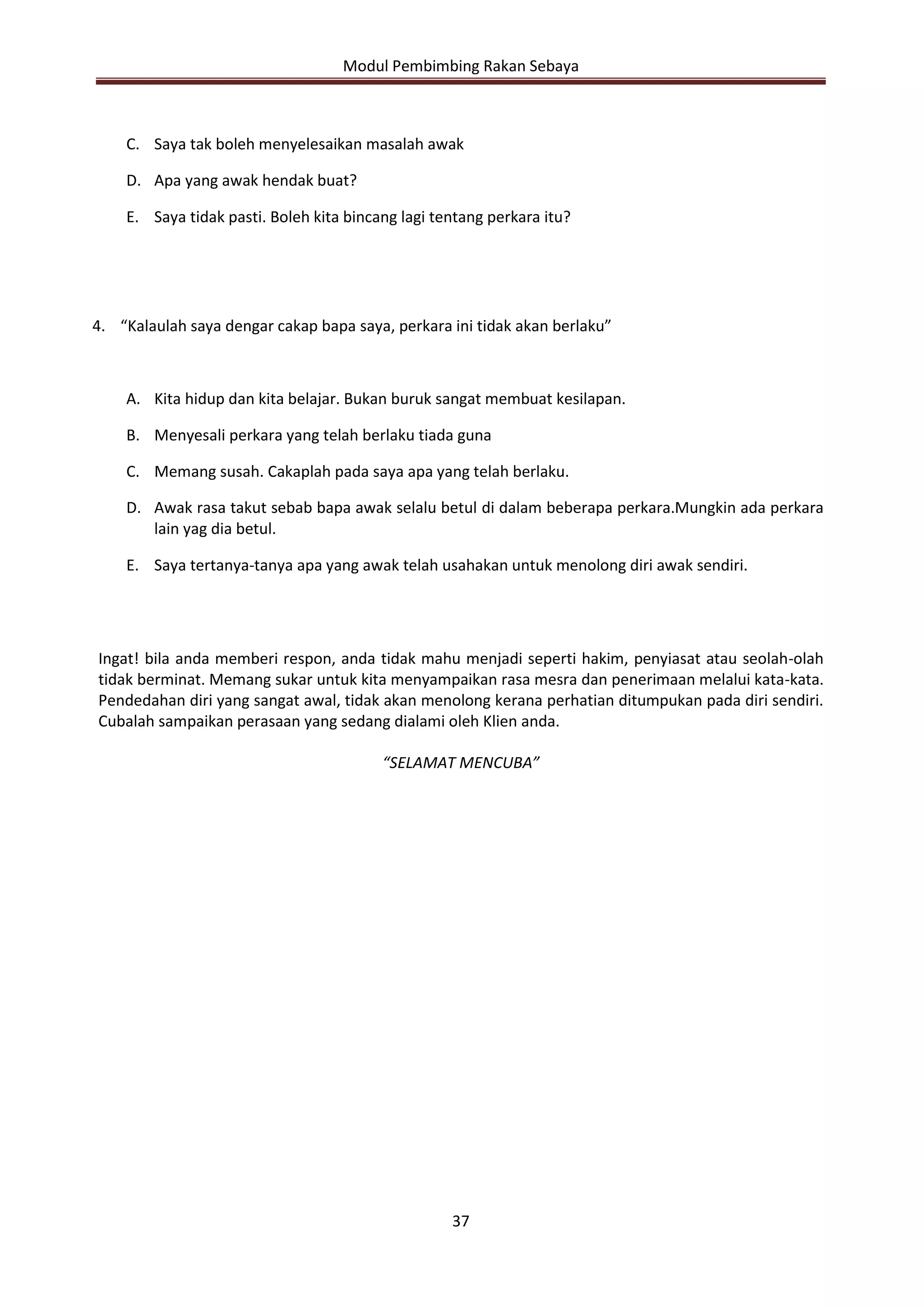Modul prs kebangsaan | PDF