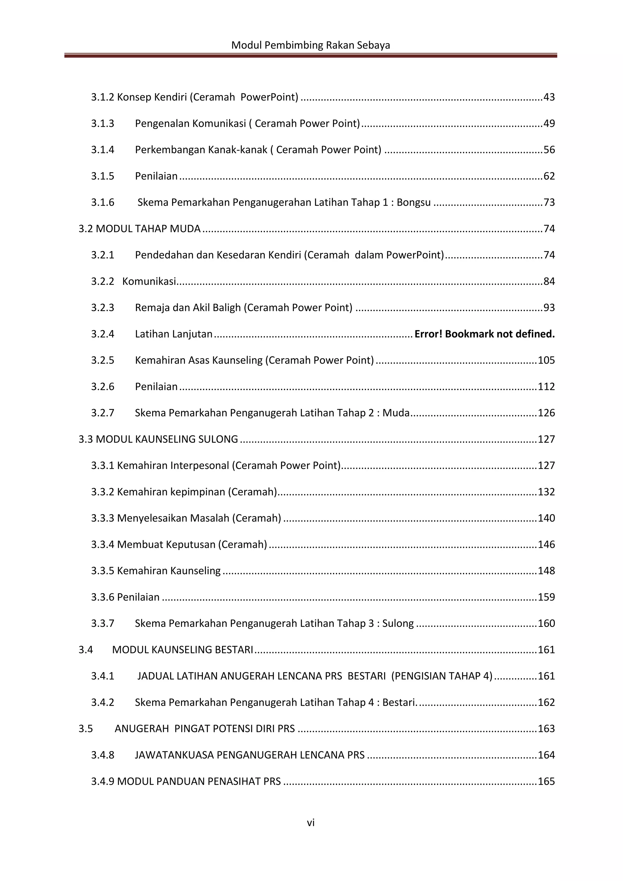 Modul prs kebangsaan | PDF