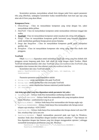 Modul psb 2 j2me | PDF