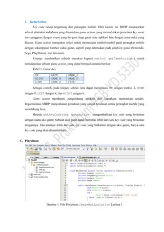 Modul psb 7 dan 8 J2ME LLUI | PDF