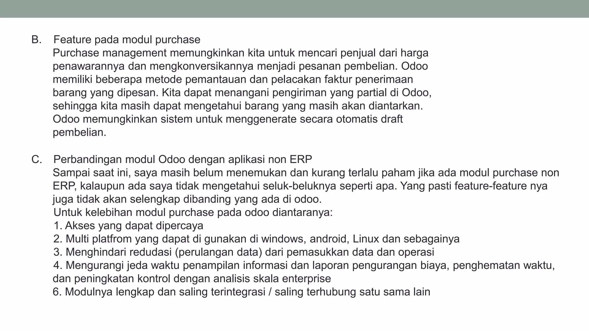 Modul purchasing | PPTX