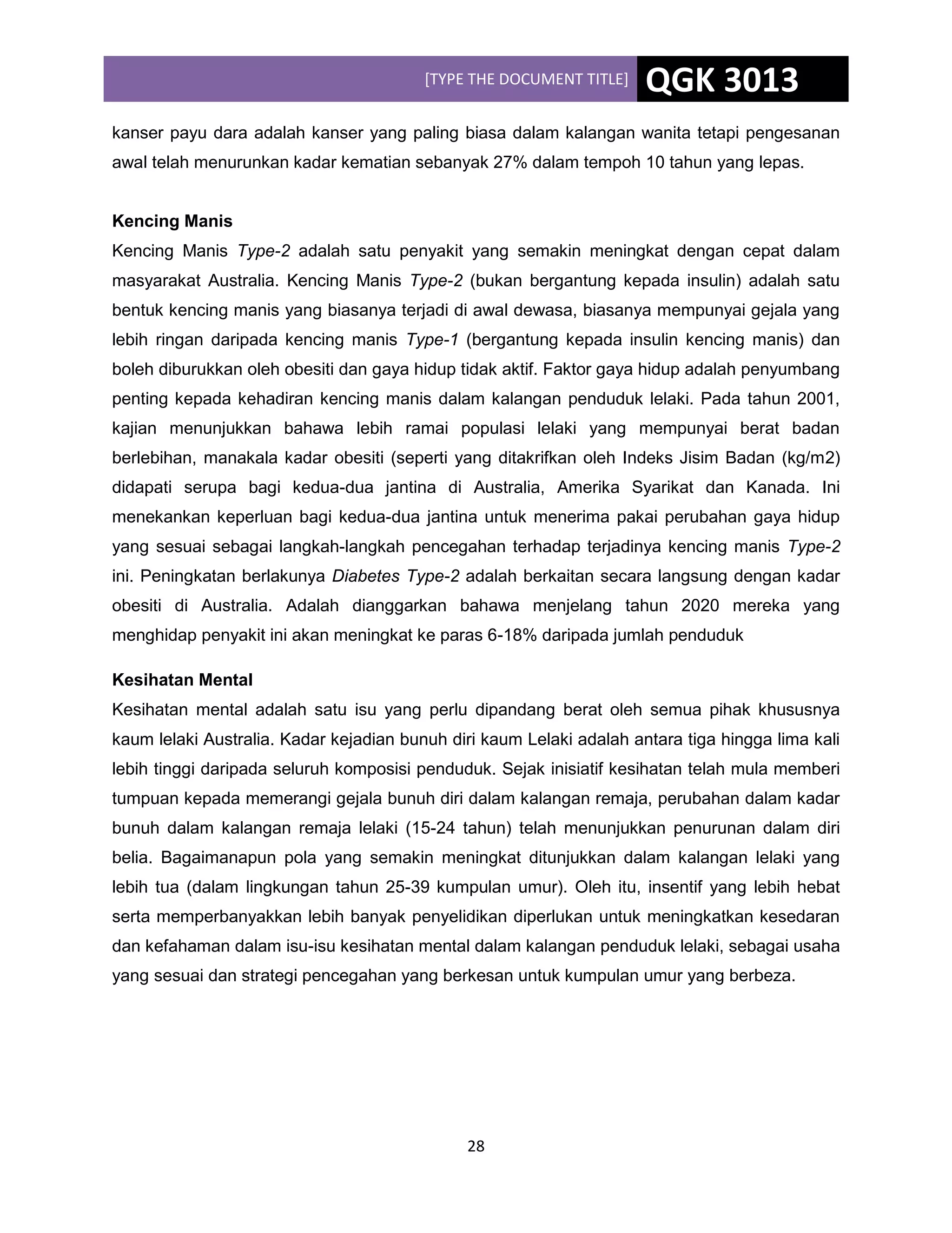 Modul Pembelajaran Kesihatan dan Kesejahteraan | PDF