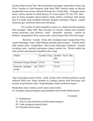 Modul ramalan perniagaan spm 2018a | PDF