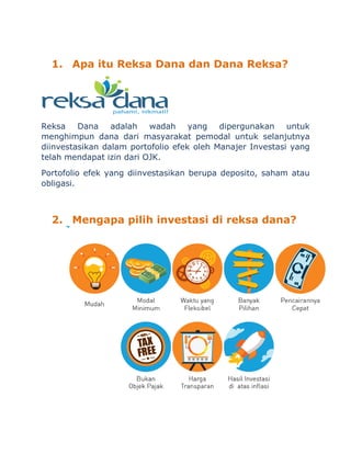 Modul Reksa Dana | PDF
