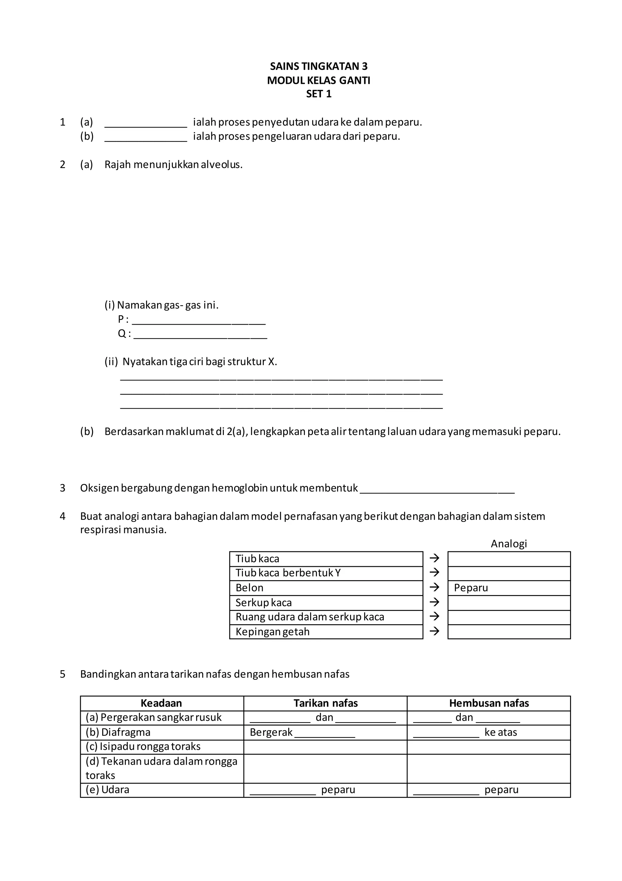 Modul Relief Sains Tingkatan 3 Docx