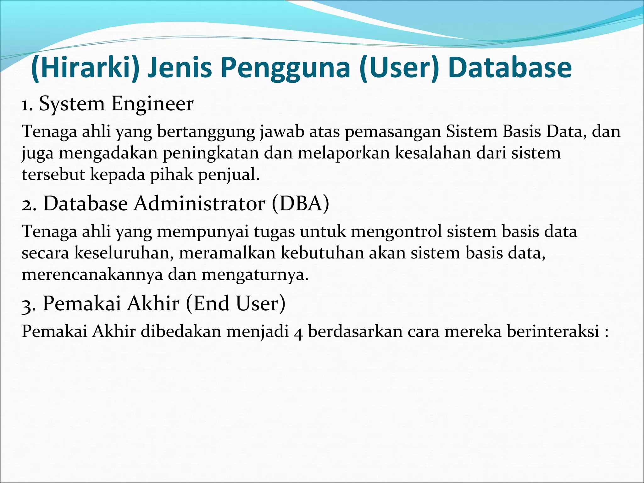 Modul basis data (database) | PPT
