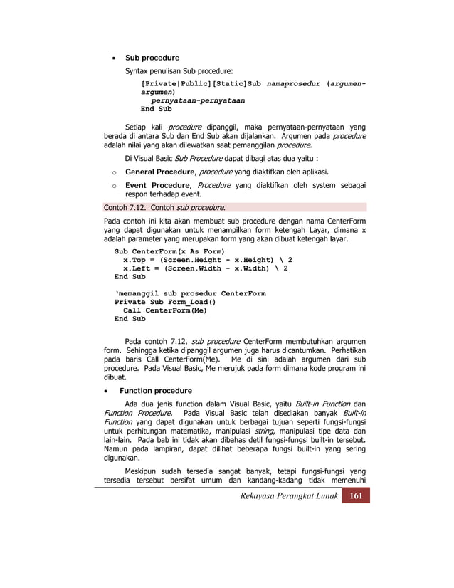 Modul rpl jilid 2 | PDF