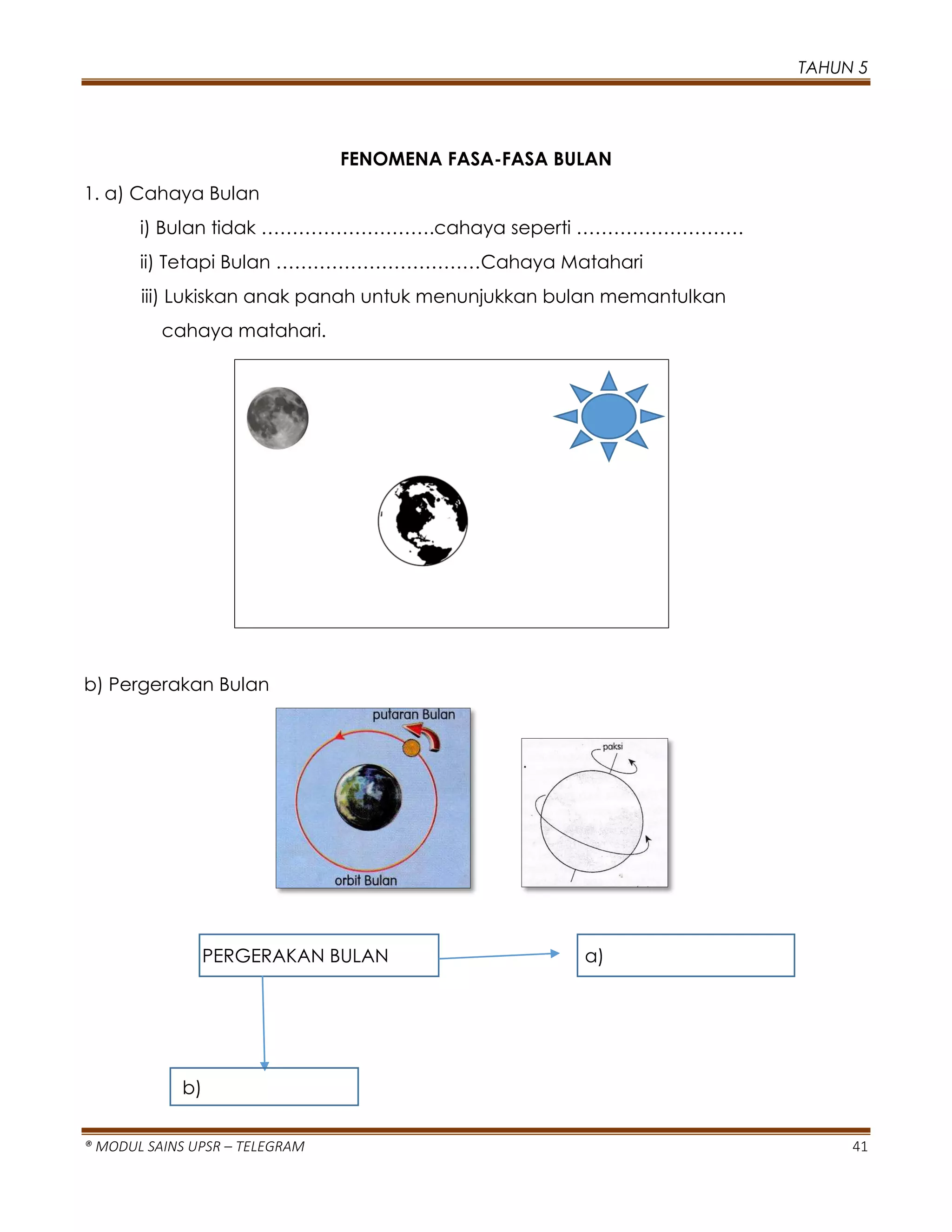 Modul sains upsr tahun 5 | PDF