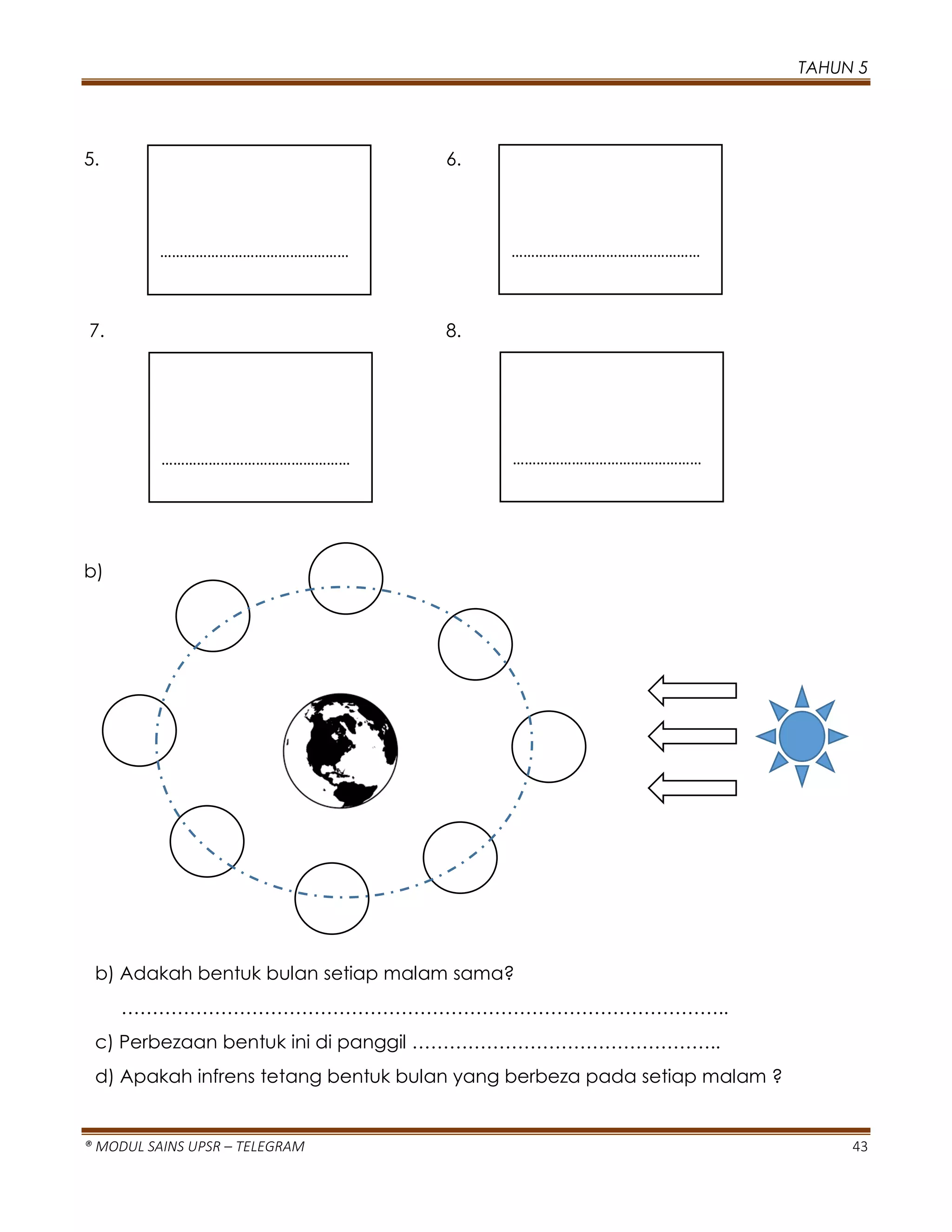 Modul sains upsr tahun 5 | PDF