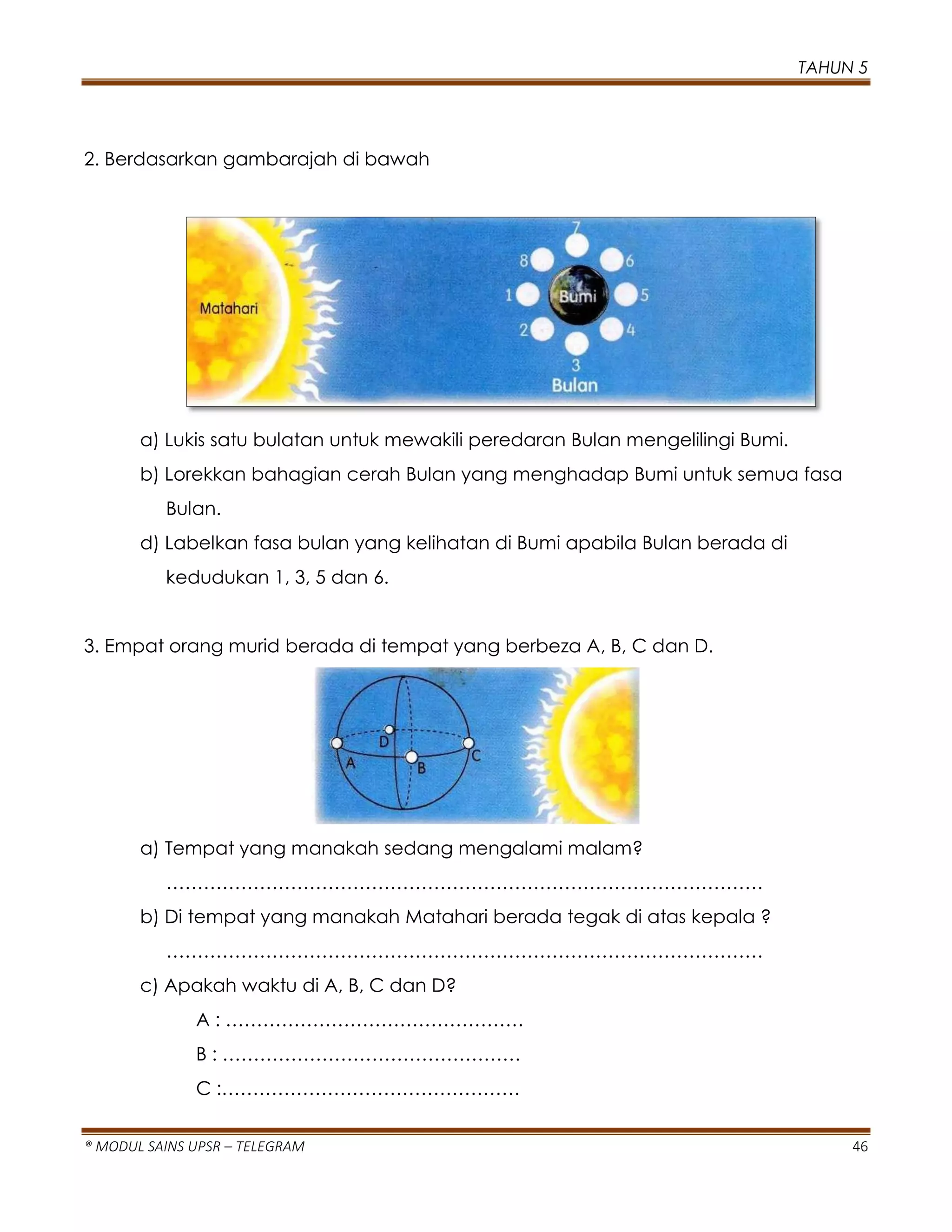 Modul sains upsr tahun 5 | PDF