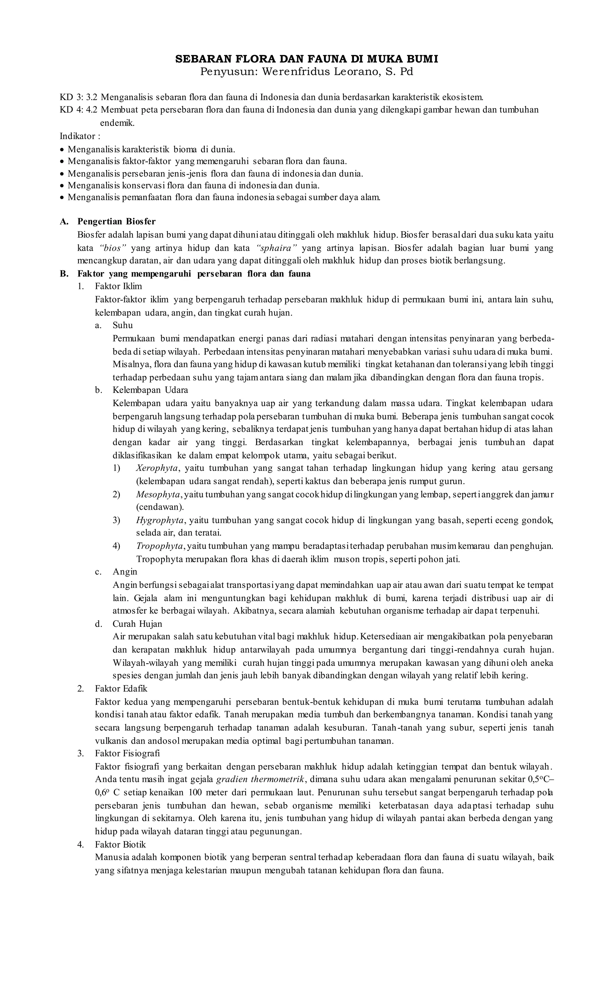 MODUL sebaran flora dan fauna.docx