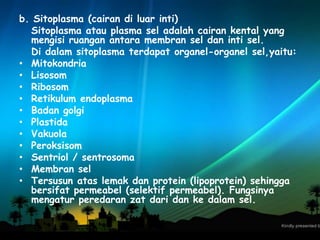 Modul sel dan genetika | PPTX