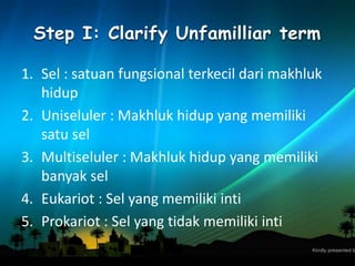 Modul sel dan genetika | PPTX