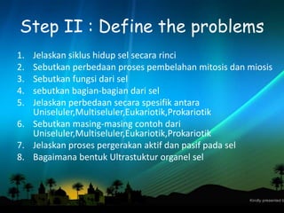 Modul sel dan genetika | PPTX