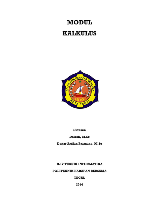 Modul Kalkulus | PDF