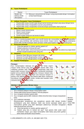 MODUL AJAR SENI RUPA KELAS 4 REVISI CP 032 KURIKULUM MERDEKA.pdf