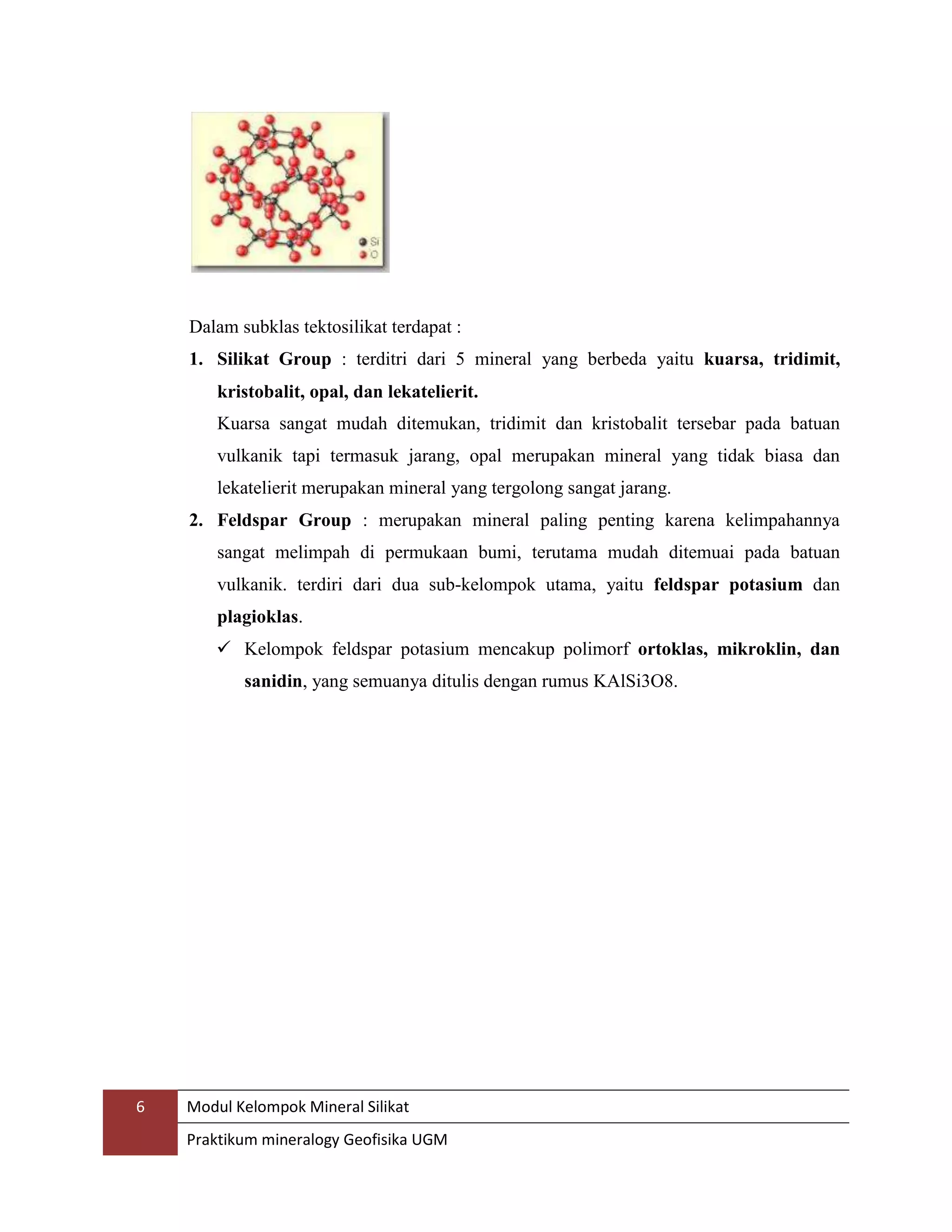 Modul silikat | DOCX