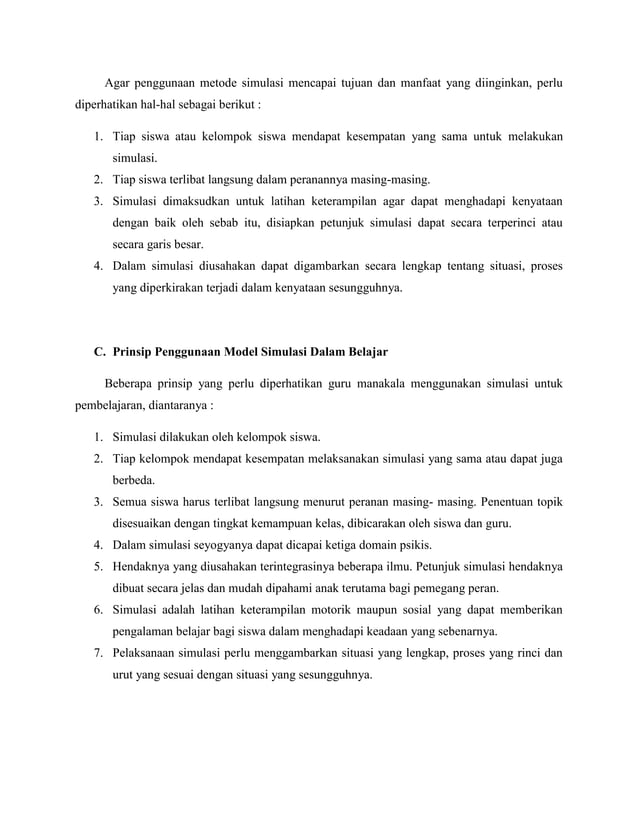 Modul simulasi kelompok 4 | PDF