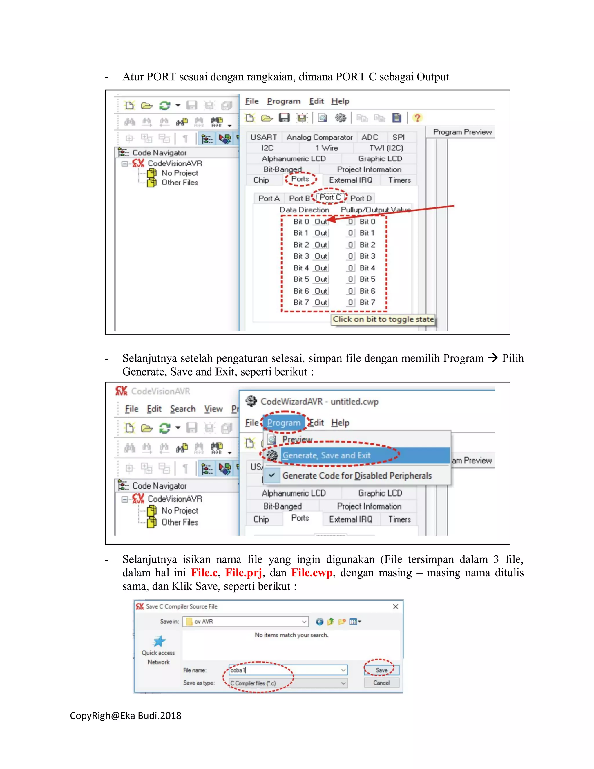 Modul simulasi pemograman mikrokontroler | PDF
