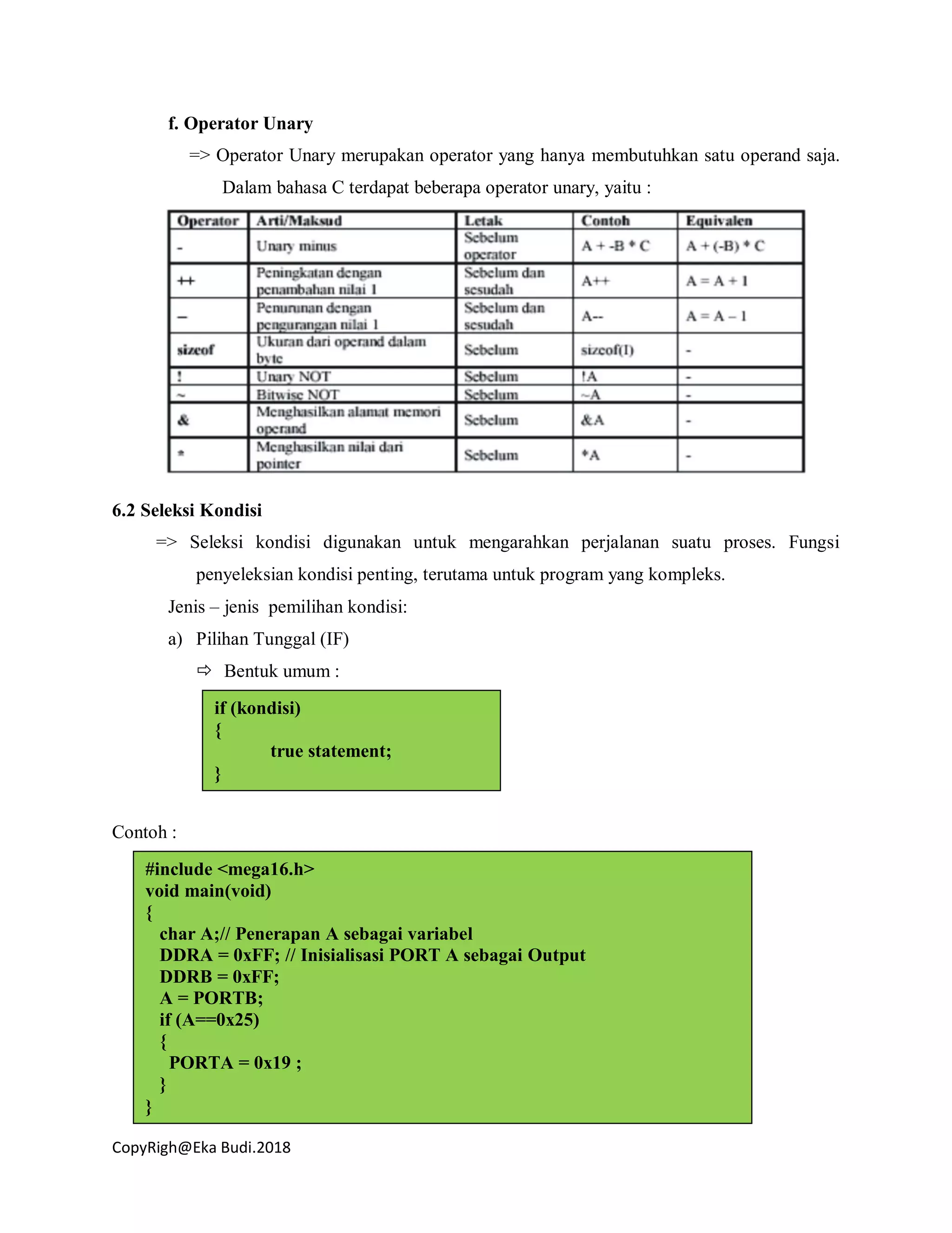 Modul simulasi pemograman mikrokontroler | PDF