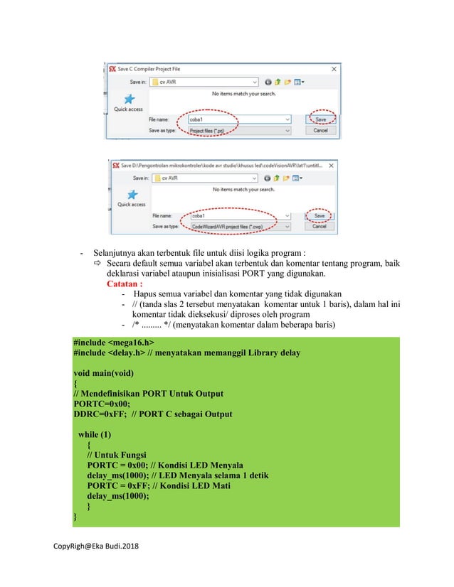 Modul simulasi pemograman mikrokontroler | PDF