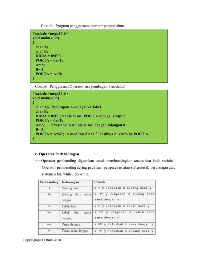 Modul simulasi pemograman mikrokontroler | PDF
