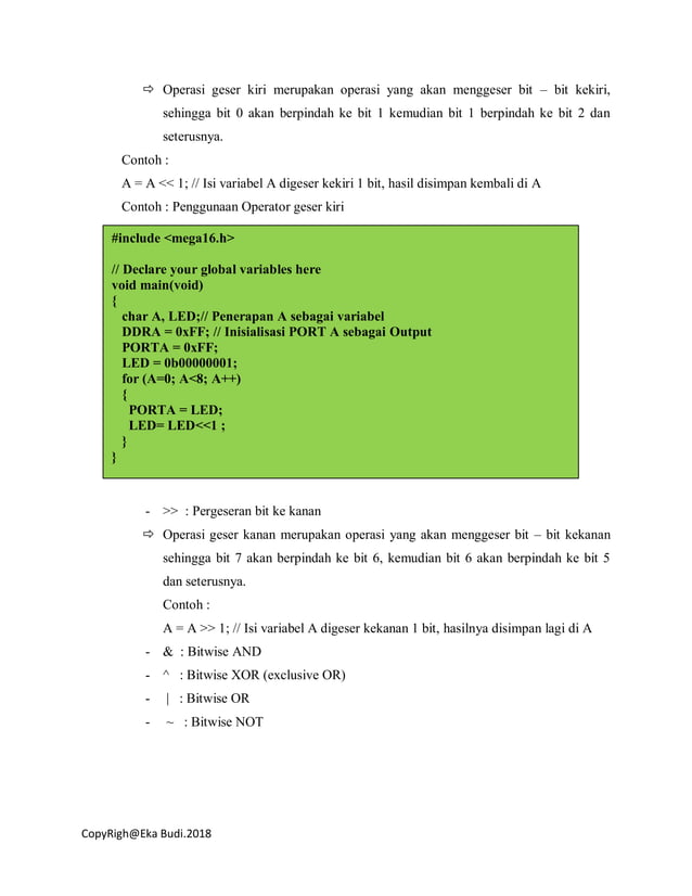 Modul simulasi pemograman mikrokontroler | PDF