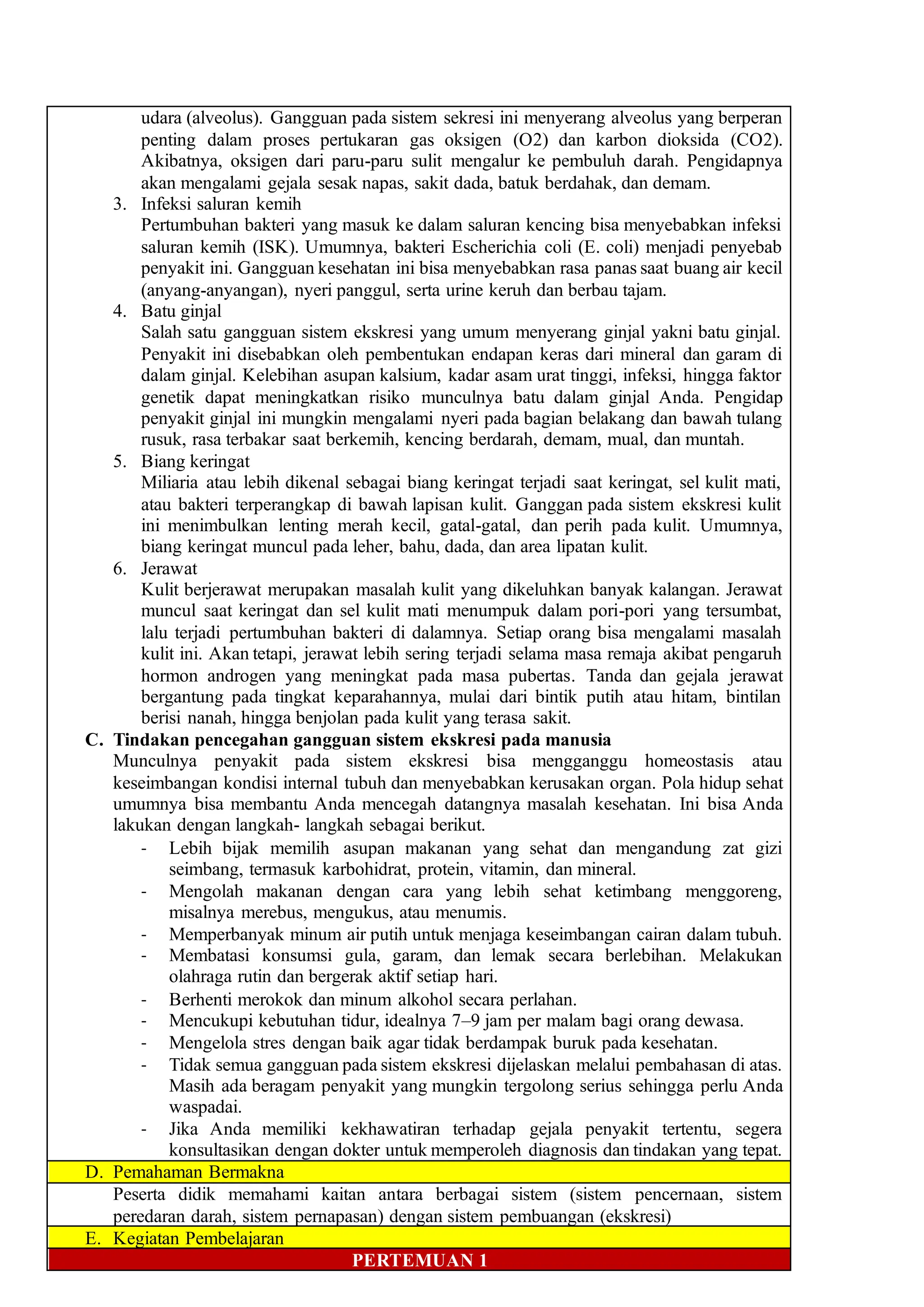 MODUL SISTEM DAN GANGGUAN EKSKRESI PADA MANUSIA.pdf