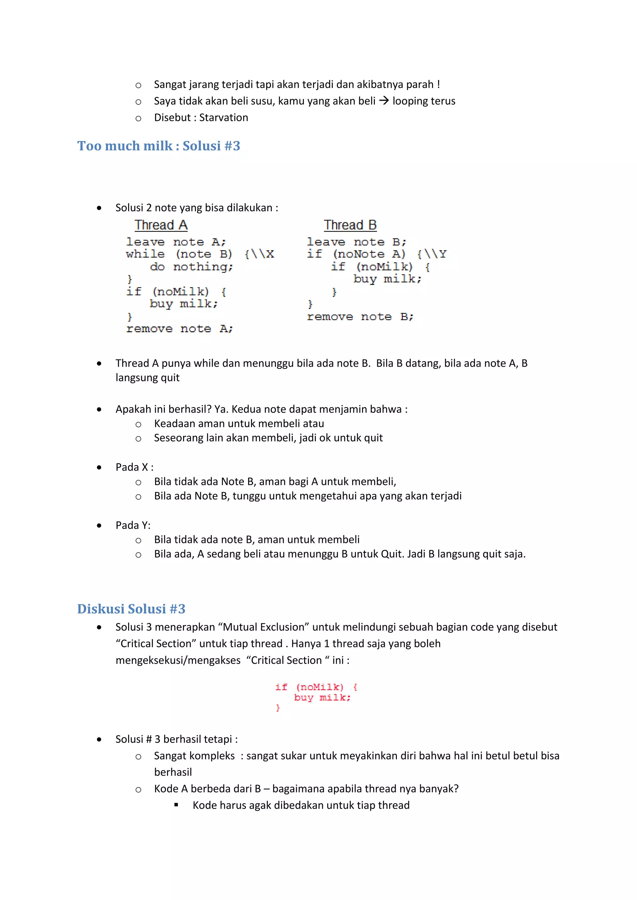 Modul Sistem Operasi Sinkronisasi | PDF