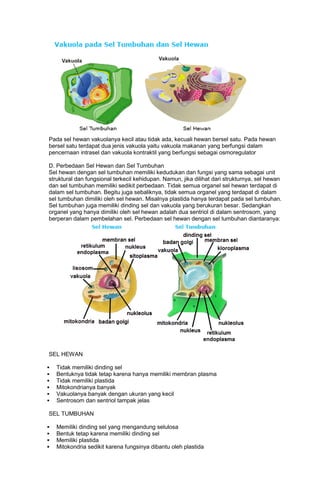 Modul sistem organisasi kehidupan makhluk hidup | PDF