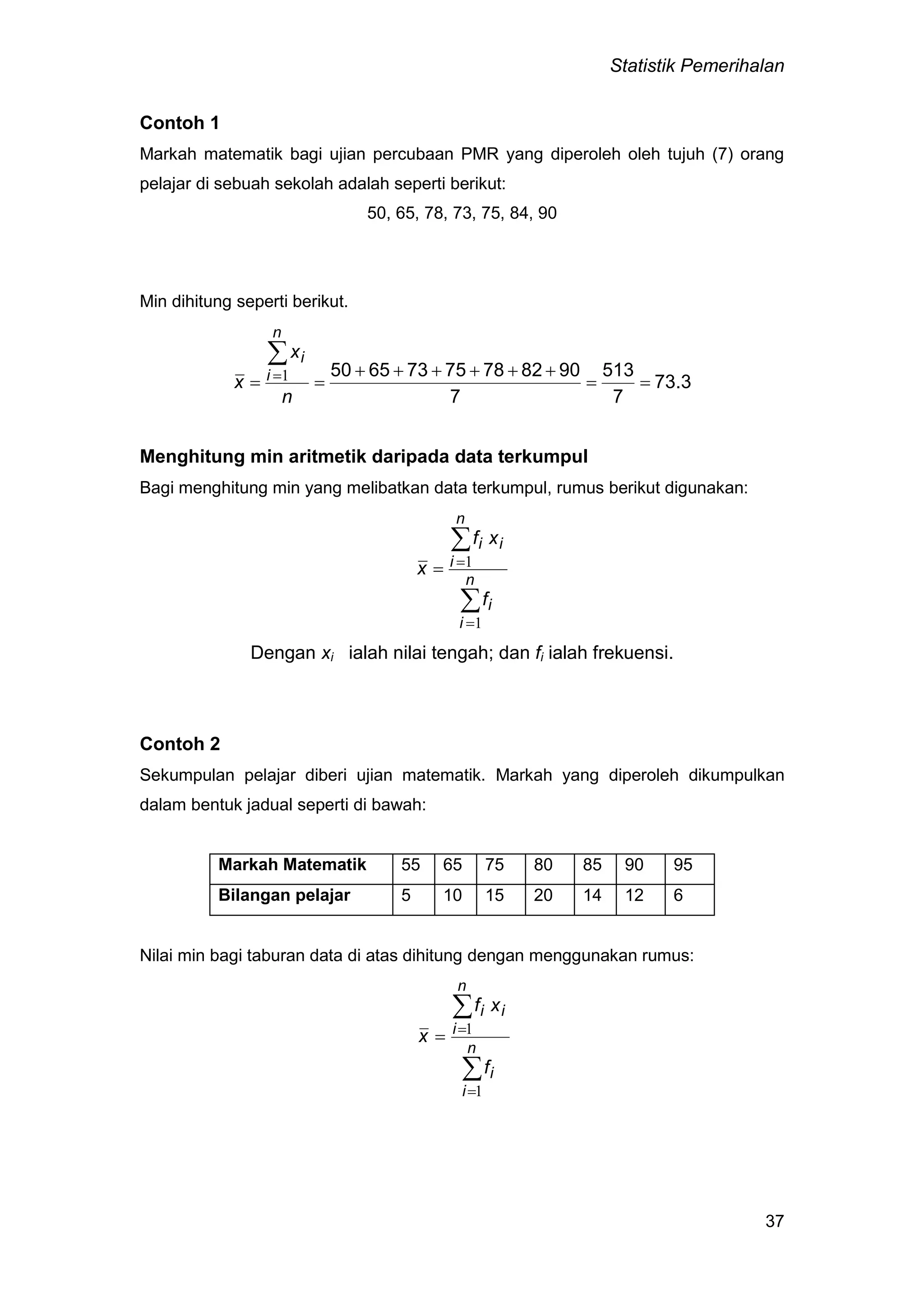 Modul smu3063 stat asas pjj (1) | PDF