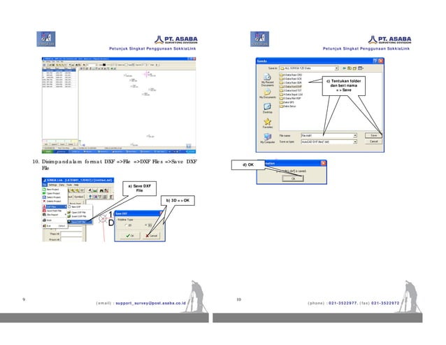aplikasi software sokkia link Modul_Sokkia_Link_edit | PDF