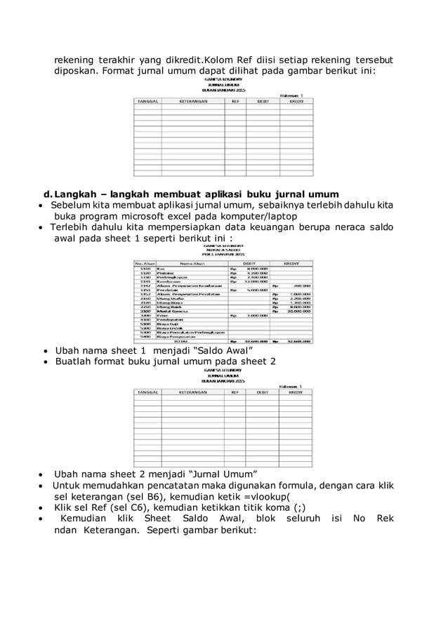 Modul spreadsheet | DOCX
