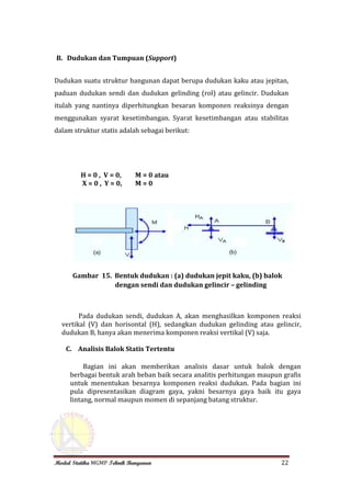 Modul statika pdf edit | PDF