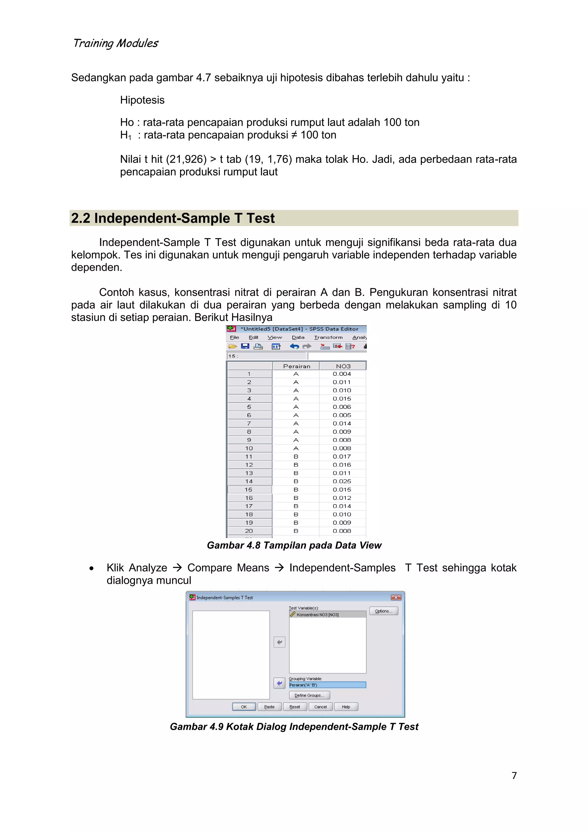 Modul statistik spss | PDF